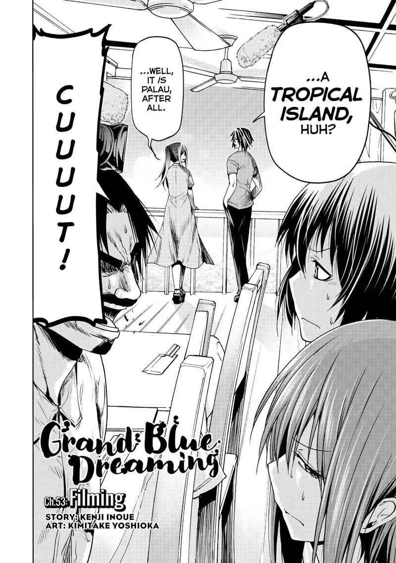 Grand Blue Manga Chapter 53: Filming
